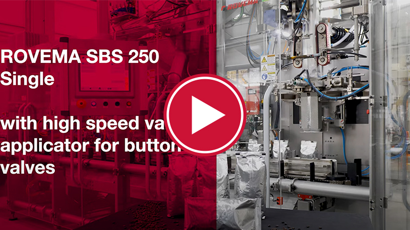 Our SBS with new button valve applicator | ROVEMA